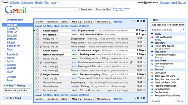 Stuff the monkey says — Remember The Milk for Gmail... for Google Chrome!