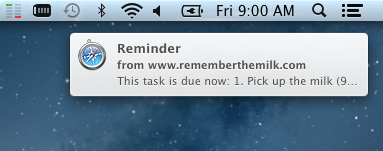 Stuff the monkey says — Introducing Remember The Milk reminders for...